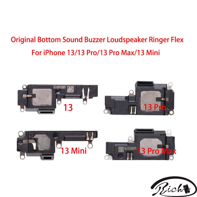 Inner Ringer Buzzer Loud Speaker For iPhone 13 Mini Pro Max Repair ...