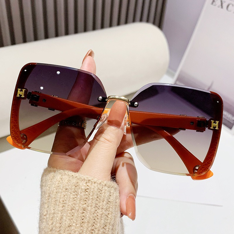 Gradient Color Sunglasses for Women Driving Travel Shading Sunglasses ...