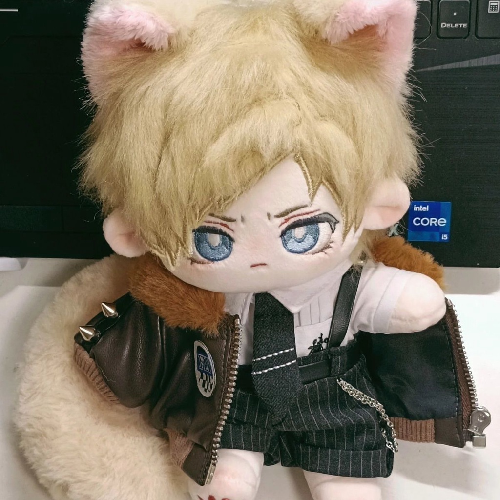 20CM Doll RESIDENT EVIL 2 Leon Scott Kennedy Plushie Plush Doll Cotton ...