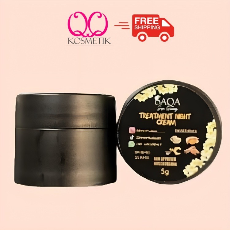 SAQA Treatment Night Cream 5gm Saqa Glowing Krim Malam Original HQ ...