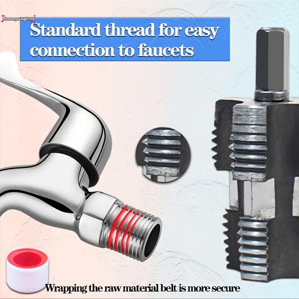 PVC Thread Maker Tool Powerful Electric Drill Modified Water Pipe ...