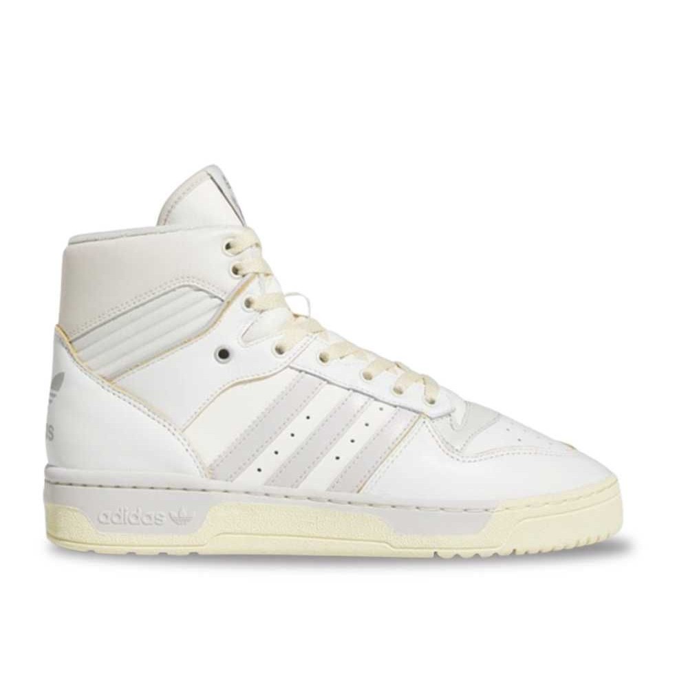 adidas Rivalry Hi Chalk White Gray Two Off White Unused | Shopee Malaysia