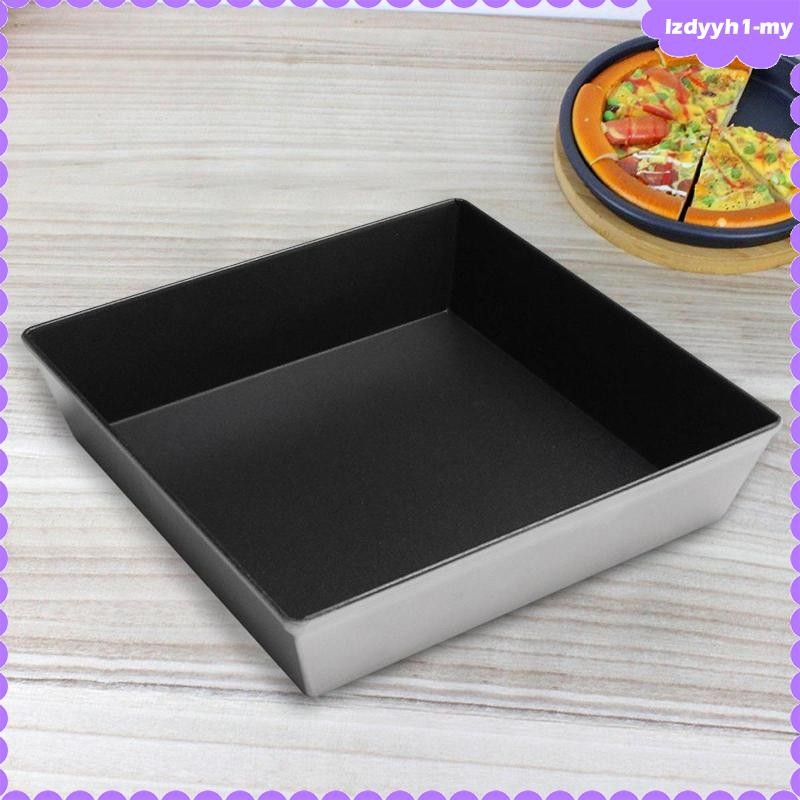 [JoyDIY] Square Deep Dish Pizza Pan Deep Pizza Baking Tray for Oven Use ...
