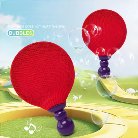 Bubble Table Tennis Toy Soap Bubble Ping Pong Kids Sports Intertainment ...
