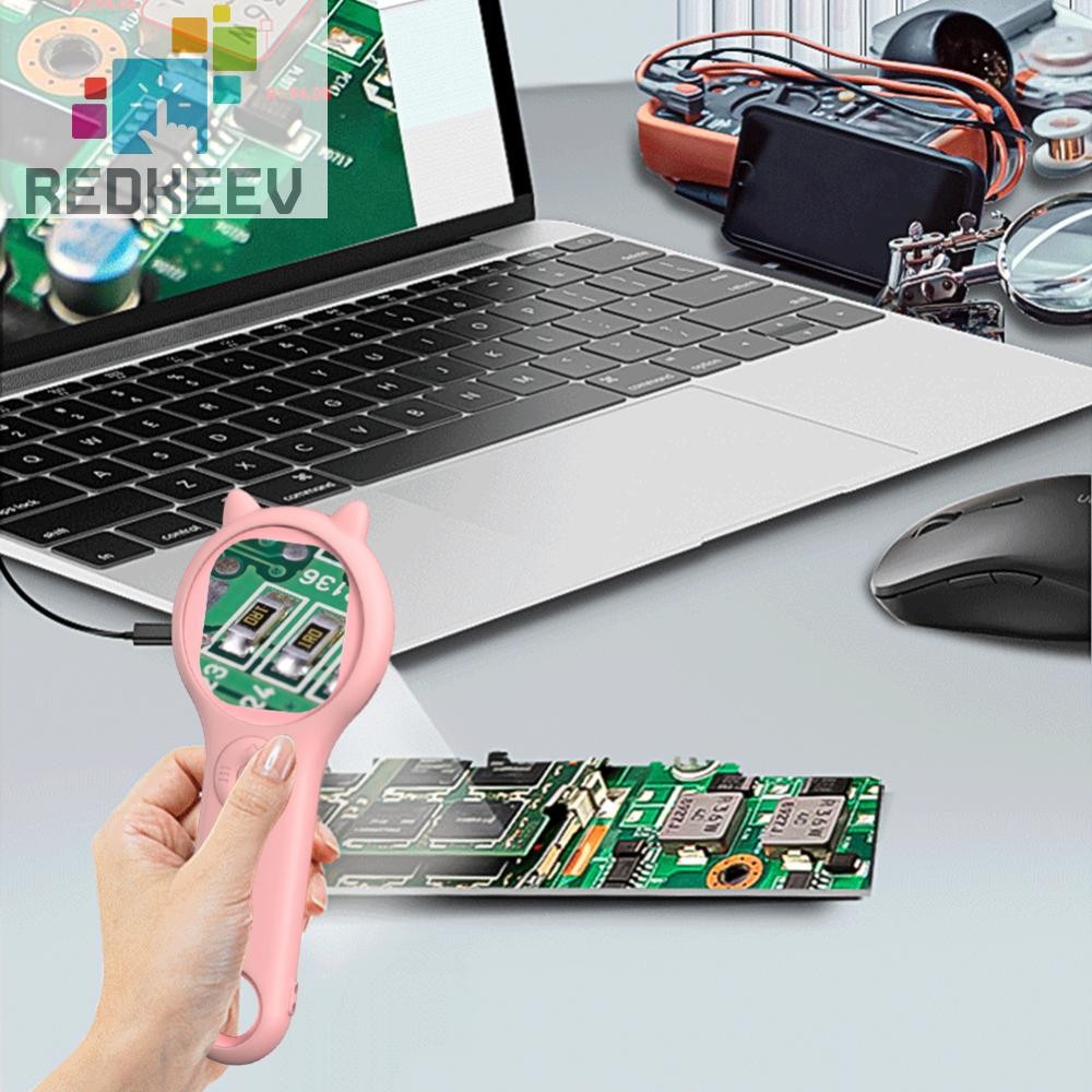 [Redkeev.my] 500X Handheld Digital Microscope 2 Inch IPS Screen ...