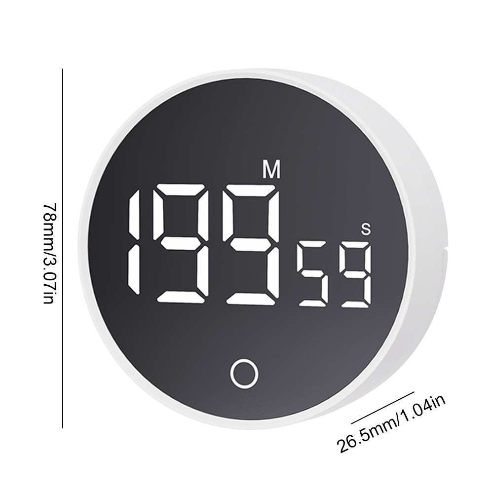 [Redkeev.my] Magnetic LED Digital Kitchen Timer Large LED Display ...