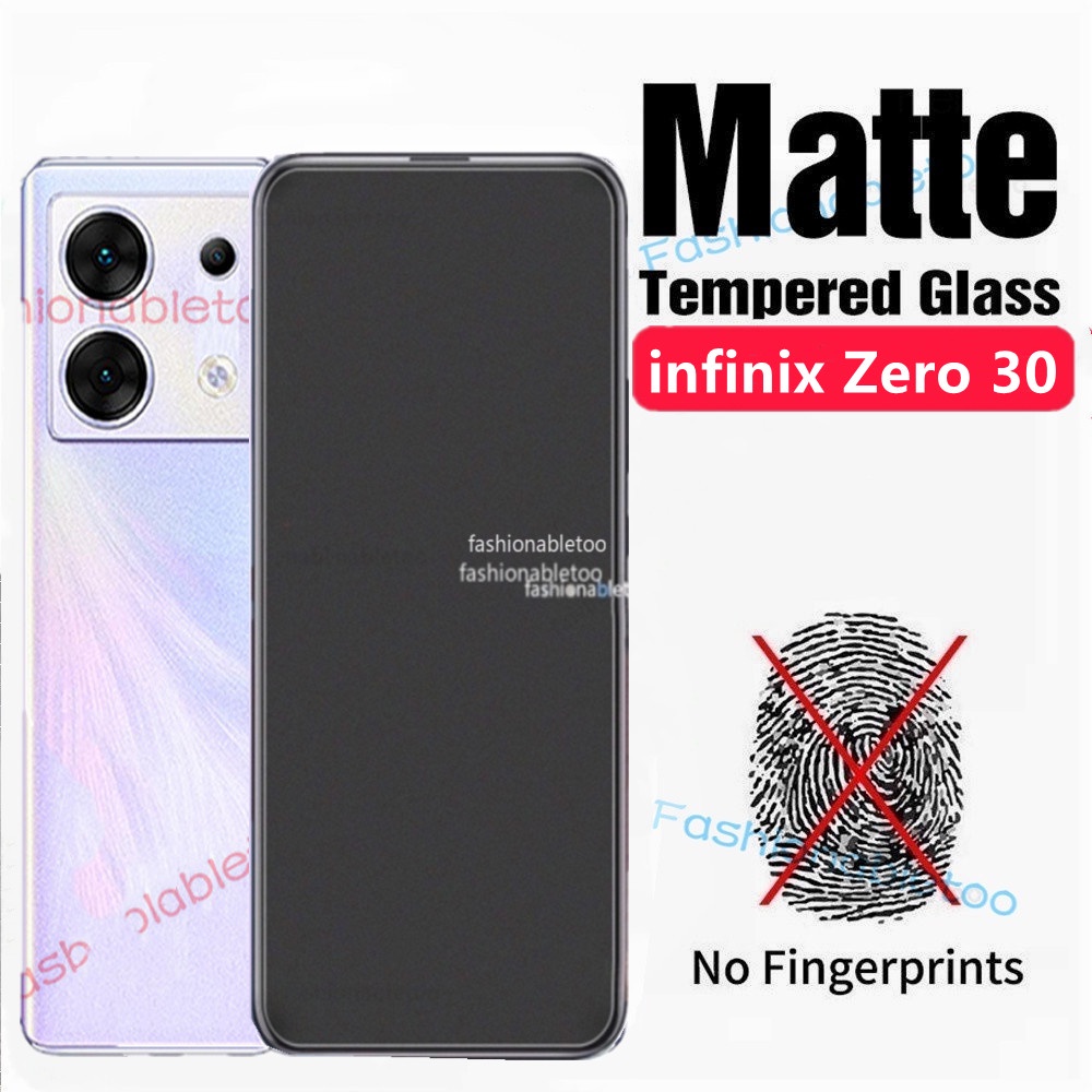 9H Matte Screen Protector Tempered Glass For Infinix Zero 30 Zero30 Zero Ultra 4G 5G X6731 2023 ...