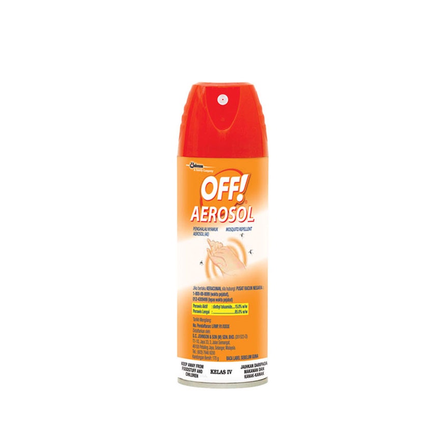 OFF Insect Repellent Aerosol Spray 170g | Shopee Malaysia