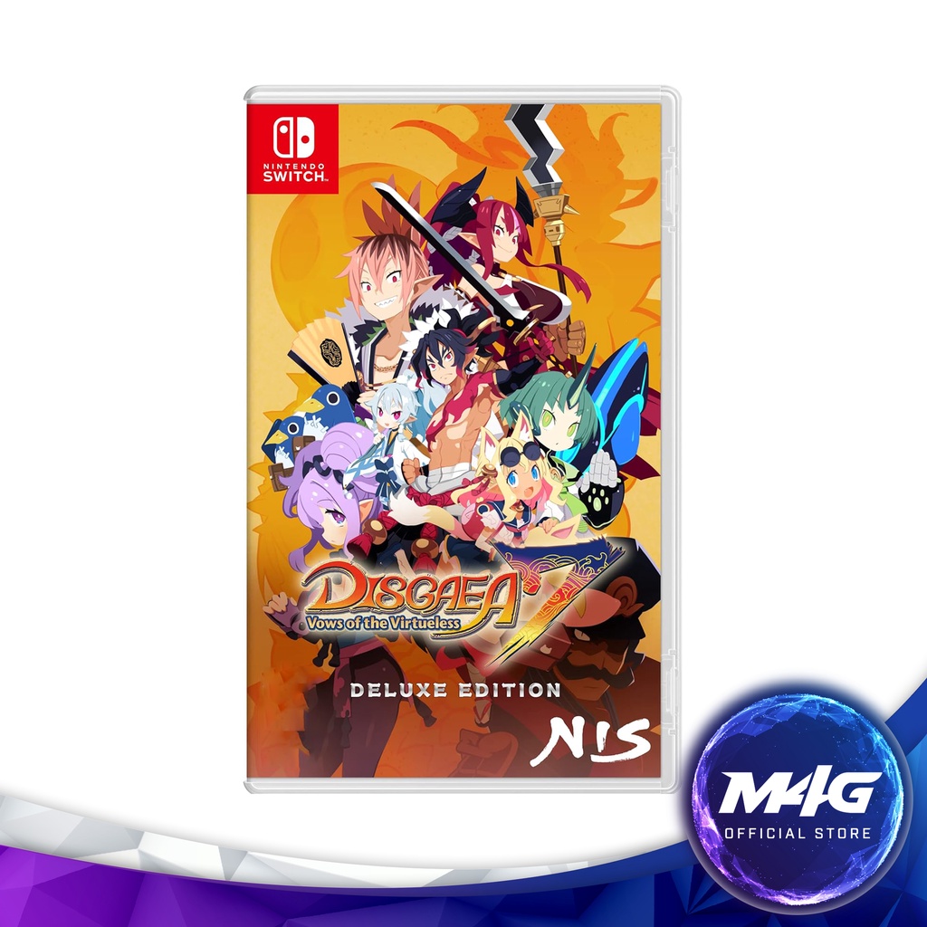 Switch Disgaea 7: Vows of the Virtueless Deluxe Edition [English ...