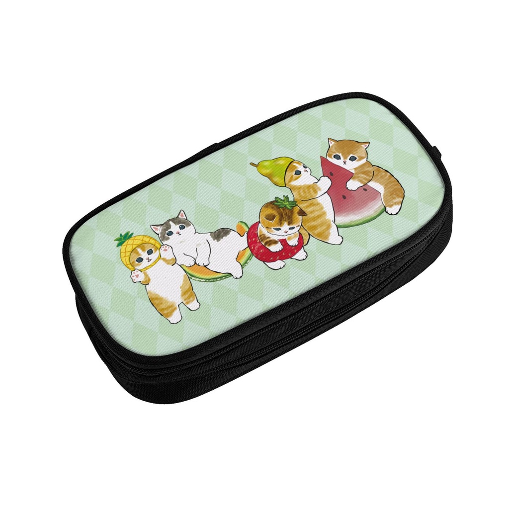 Mofusand Printed Pencil case Large Capacity Pen case Pen Box Stationery ...