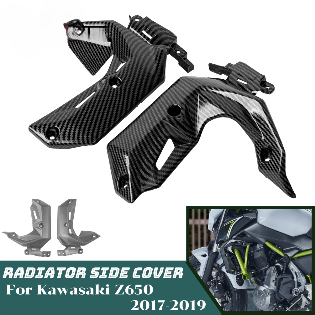 Z650 Radiator Side Cover For Kawasaki Z 650 2017 208 2019 Motorcycle ...