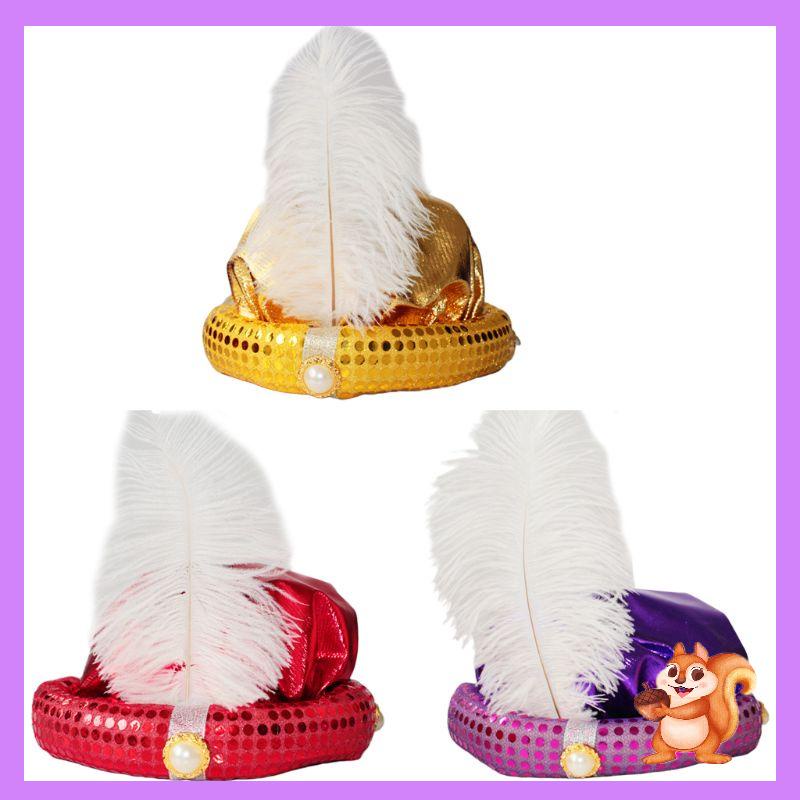 sa Arab India Pleated Turban for Head Wrap for Aladdin Hat Masquerade ...