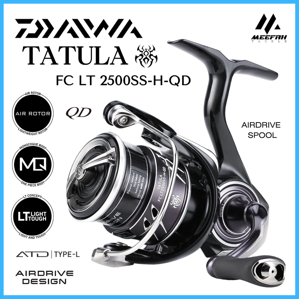 DAIWA 2023 TATULA FC LT 2500SS-H-QD - Fishing Reel Mesin Pancing | Shopee Malaysia