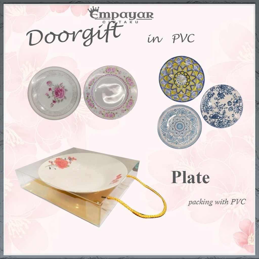 1PCS - NORDIC BOHEMIAN CERAMIC PLATE/DOORGIFT PLATE/CERAMIC PLATE/PLATE ...