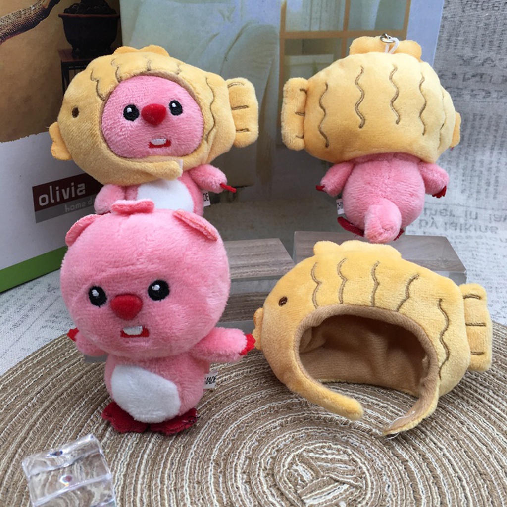 Cute Loopy Plush Toys Lovely Korea Style Pink Little Beaver Doll Kawaii ...