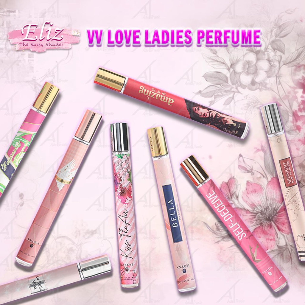 V.V. Love Perfume 35ml Viral Perfume Panjang Minyak Wangi Long Lasting ...