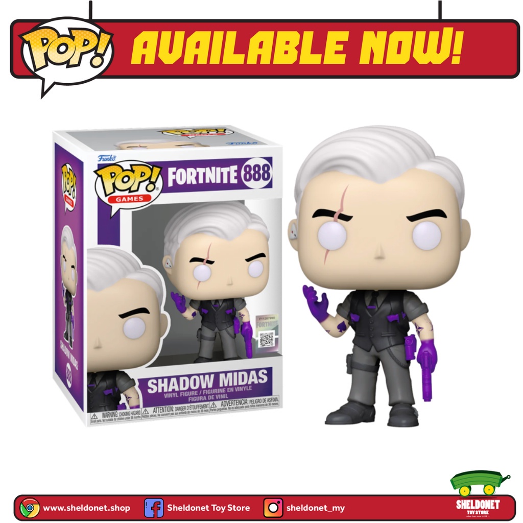 Funko Pop! Games: Fortnite - Shadow Midas | Shopee Malaysia