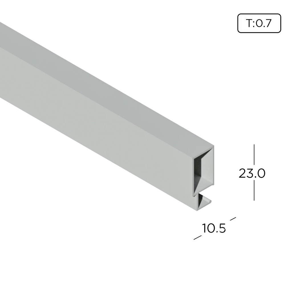 Aluminum Extrusion Insect Screen Frame Profile Thickness 0.70mm MQ1001 ...