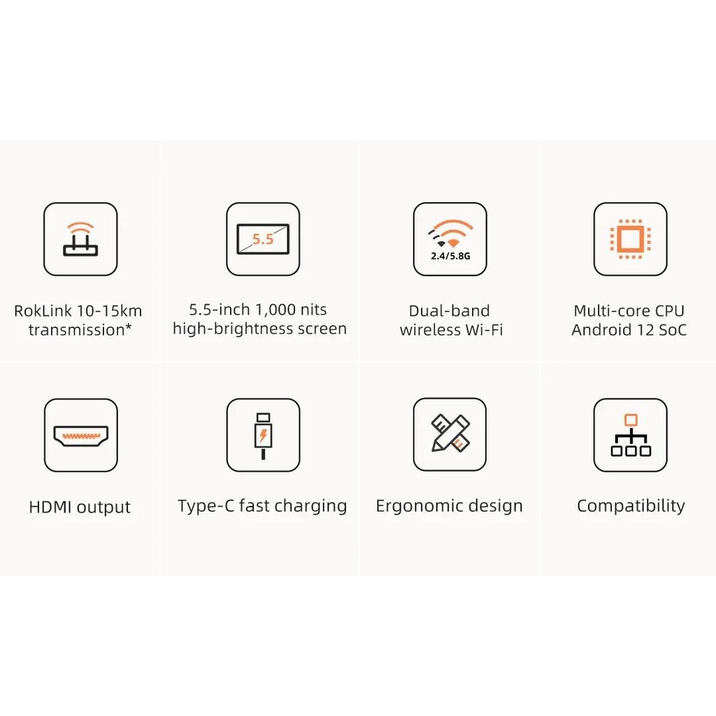 FIMI TX10A Built-in Screen Remote Controller Drone for FIMI X8 Pro and ...