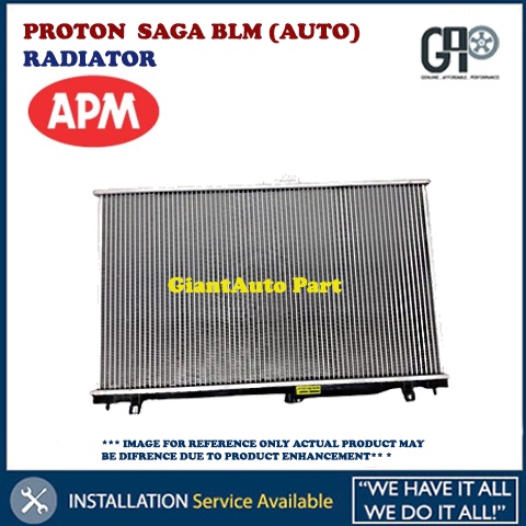 PROTON SAGA BLM 08 AUTO FR8360BLM-AT-1A (NEW) 2-ROW APM RADIATOR ...