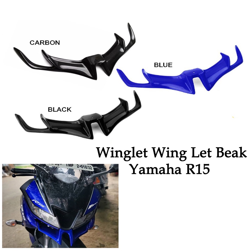 Yamaha R15 Winglet Wing Let Beak | Shopee Malaysia