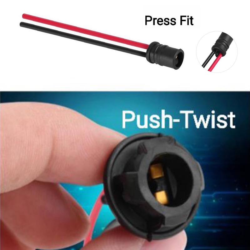 [Ready Stock] Car T10 Socket Extension LED Light Bulbs Lampu Kecil Bulb ...