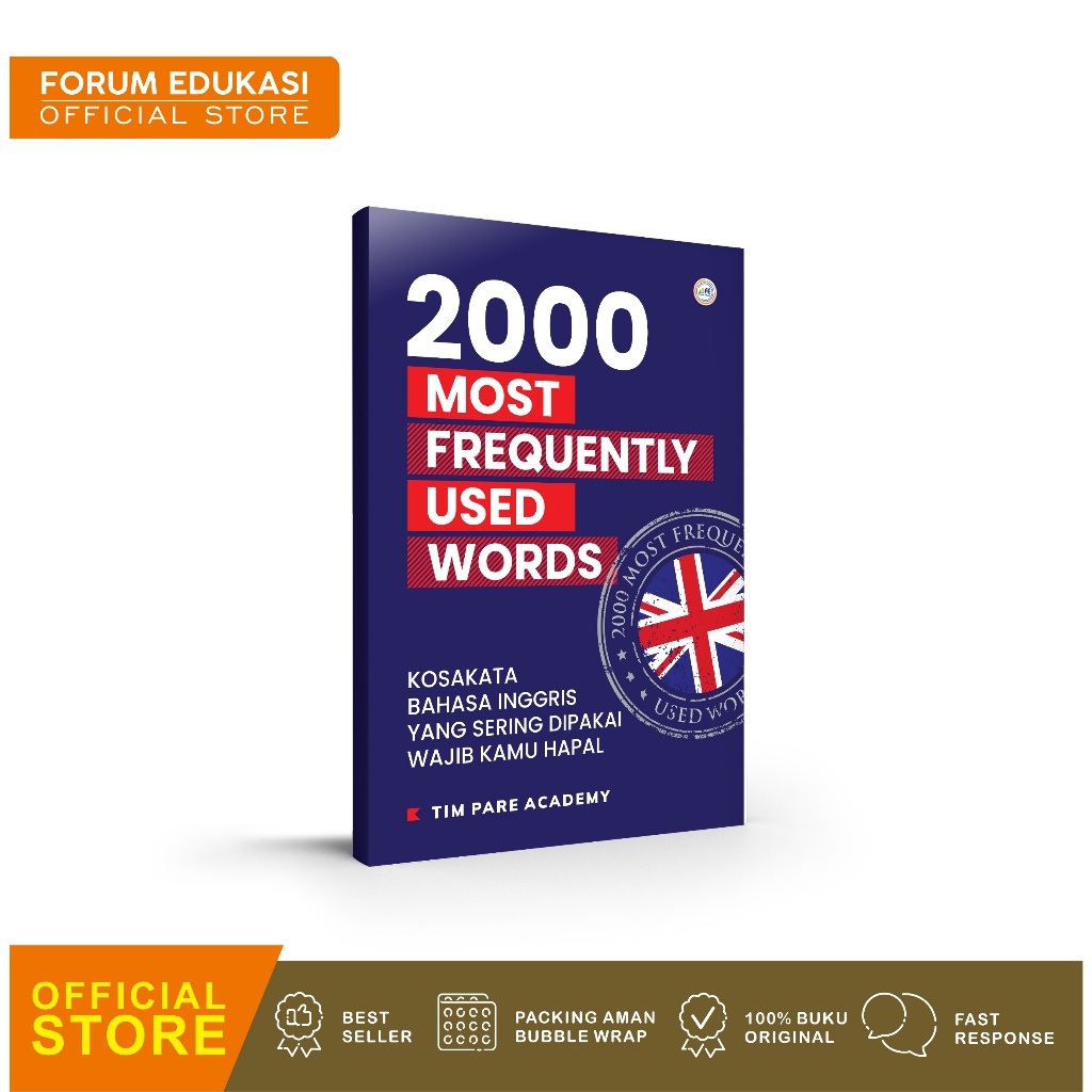 2000 MOST FREQUENTLY USED WORDS English Vocabulary Book Complete ...