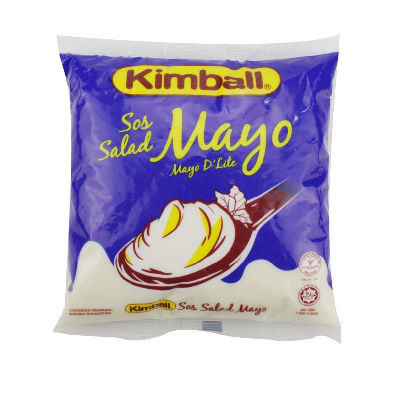 KIMBALL Black Pepper/BBQ/Cheese/Mayo/Mayonnaise Sauce 1kg 包装酱 Sos Pek ...
