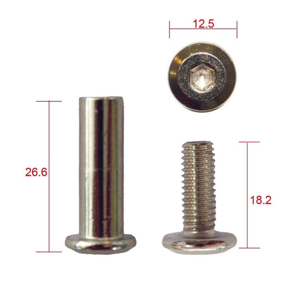 Joint Screw M6*25mm ALUCLASS AA-JOINT SCREW M6X25MM | Shopee Malaysia