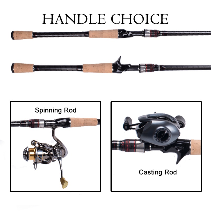Mavllos Redmoon Carp Fishing Rod Fast 30T Carbon Tip,Ultra-sensitive ...