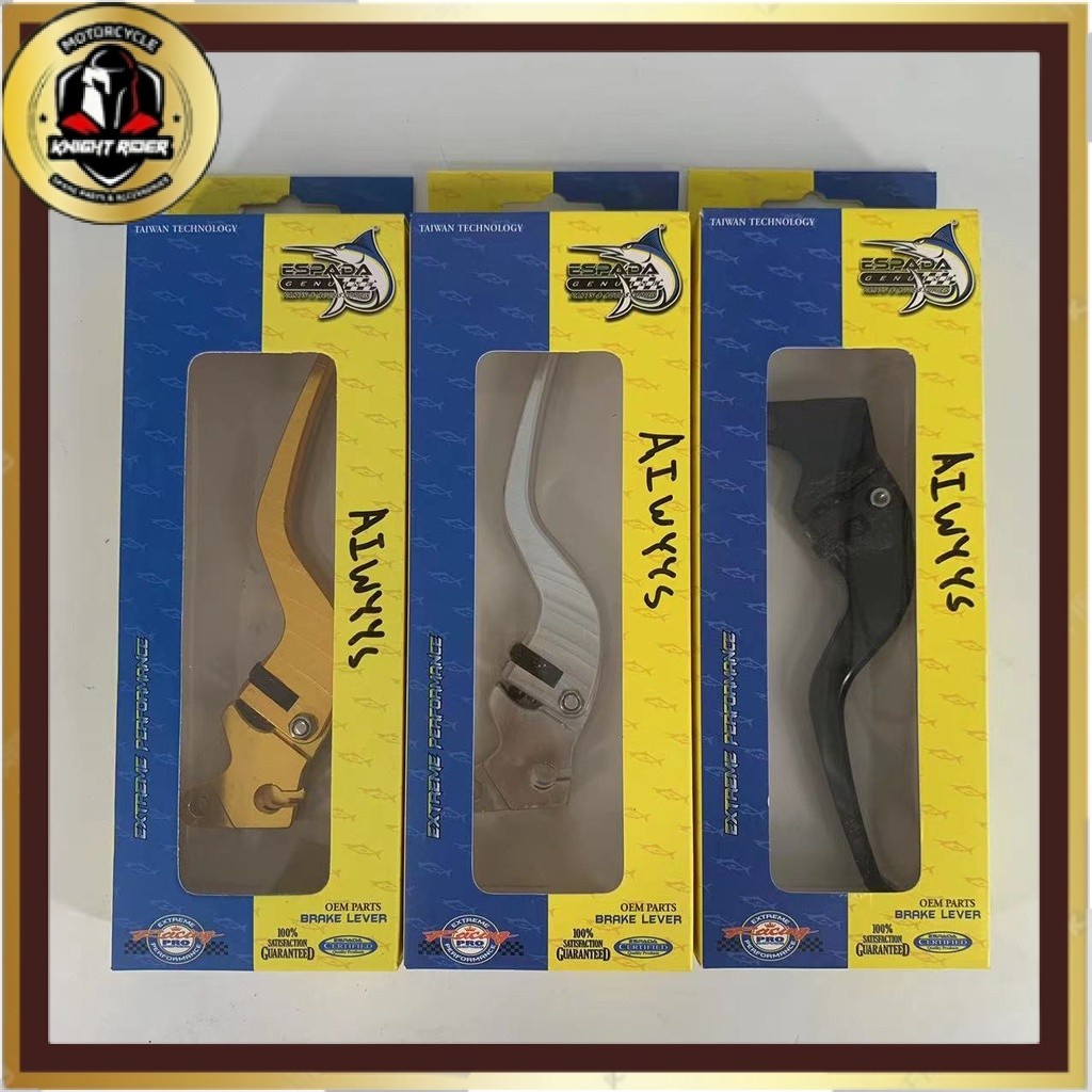 [R/H] ESPADA BRAKE LEVER EX5 / EX5 DREAM BREK LEVER RIGHT HAND ALLOY ...