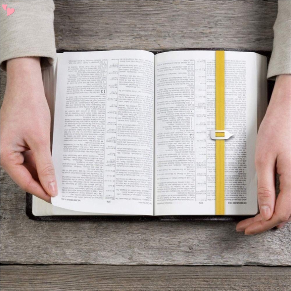 Elastic Bookmarks Stainless Steel Book Darts Fabric Multicolor Book ...