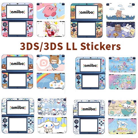 Nintendo 3DS/3DS LL Pain Sticker Full Body Skin Decals Cute Kirby ...