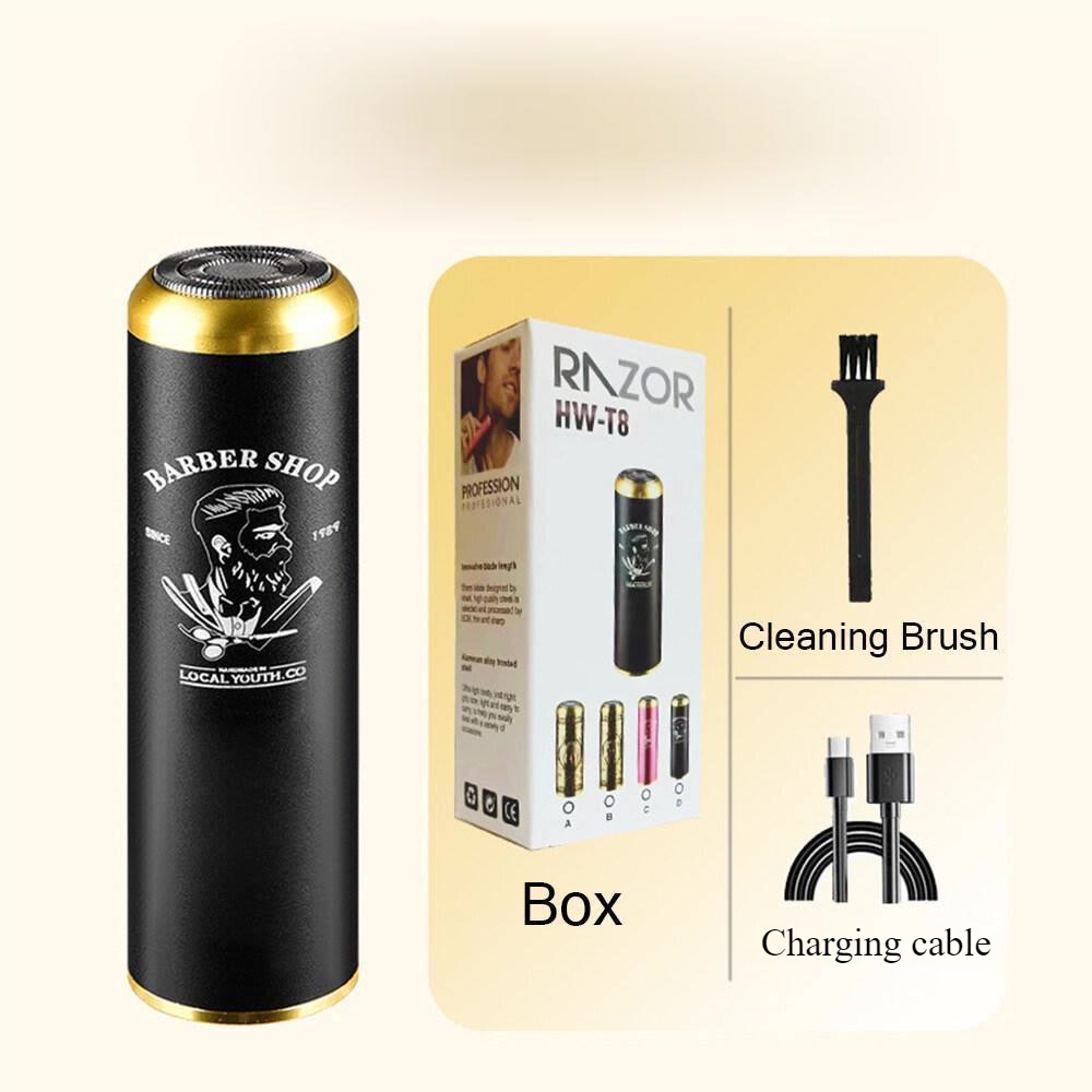 Mini Men Electric Shaver Wet and Dry Use USB Rechargeable Portable ...