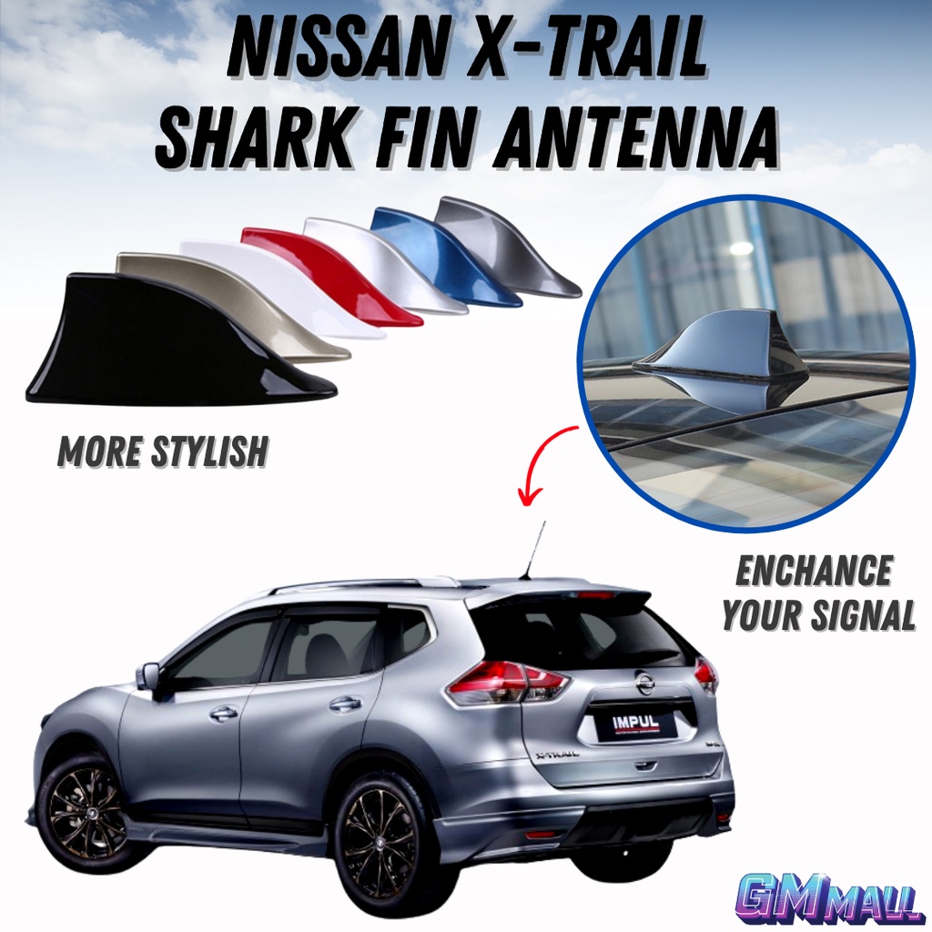 NISSAN X TRAIL SHARK FIN ANTENNA Aerial Car FM Radio Signal Mast Isyarat Antena Kereta xtrail T30 Shopee Malaysia