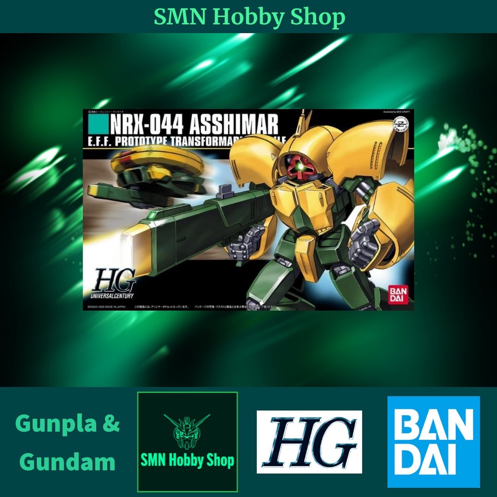 HG 1/144 NRX-044 Asshimar 054 Gunpla Gundam Toys Plastic Model Kit [HGUC] (Bandai) | Shopee Malaysia
