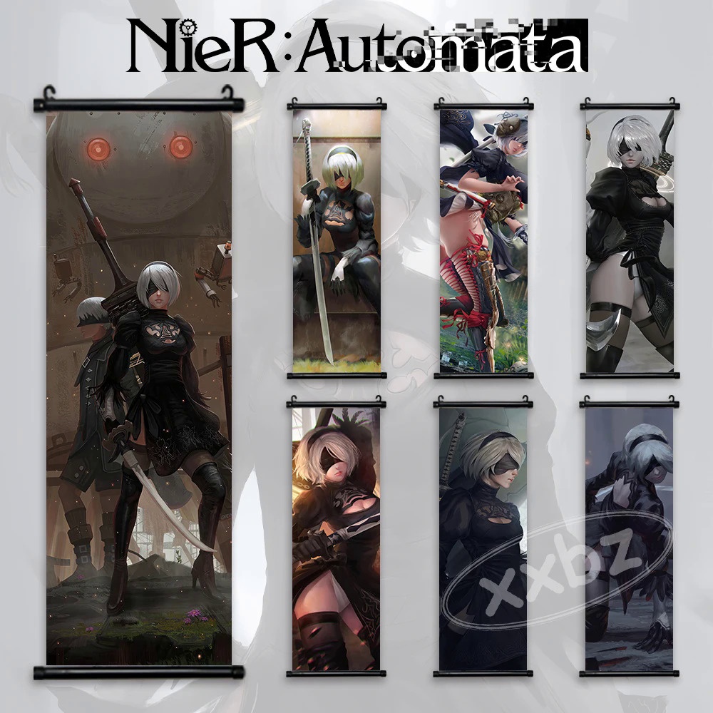 ARPG Game NieR:Automata Anime Posters Canvas HD Prints Pictures Wall ...