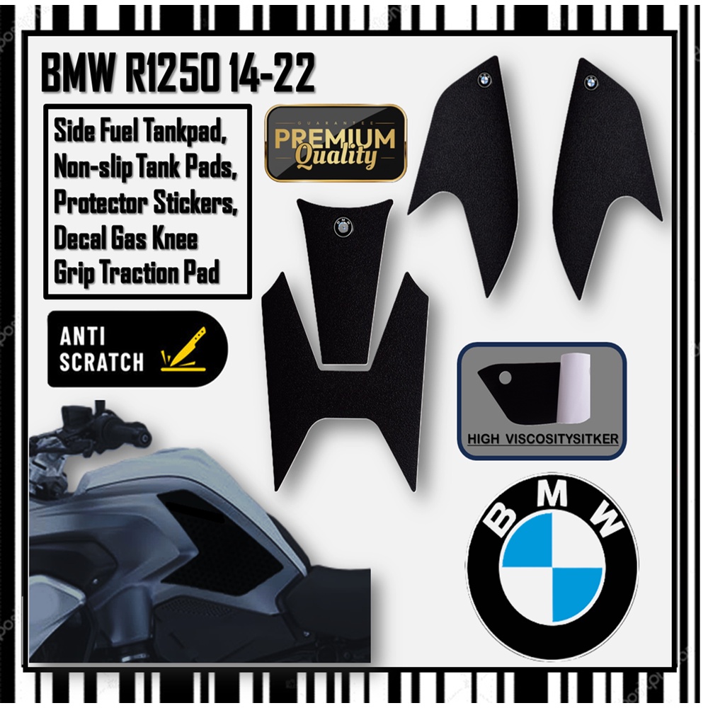 BMW R1250GS R1250GS ADV 14-22 Side Fuel Tankpad, Non-slip Tank Pads ...