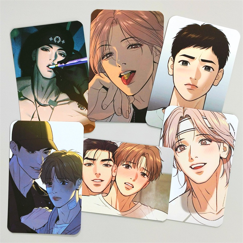 JINX 3inches Photo Card Joo Jae Kyung Jin Dan Korean Comic Homemade ...