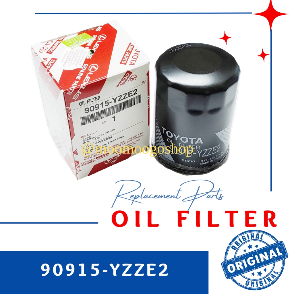 ORIGINAL TOYOTA OIL FILTER 90915-YZZE2 | Shopee Malaysia