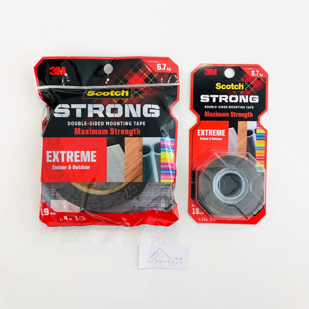 3M Scotch Extreme Double-Sided Mounting Tape | Shopee Malaysia