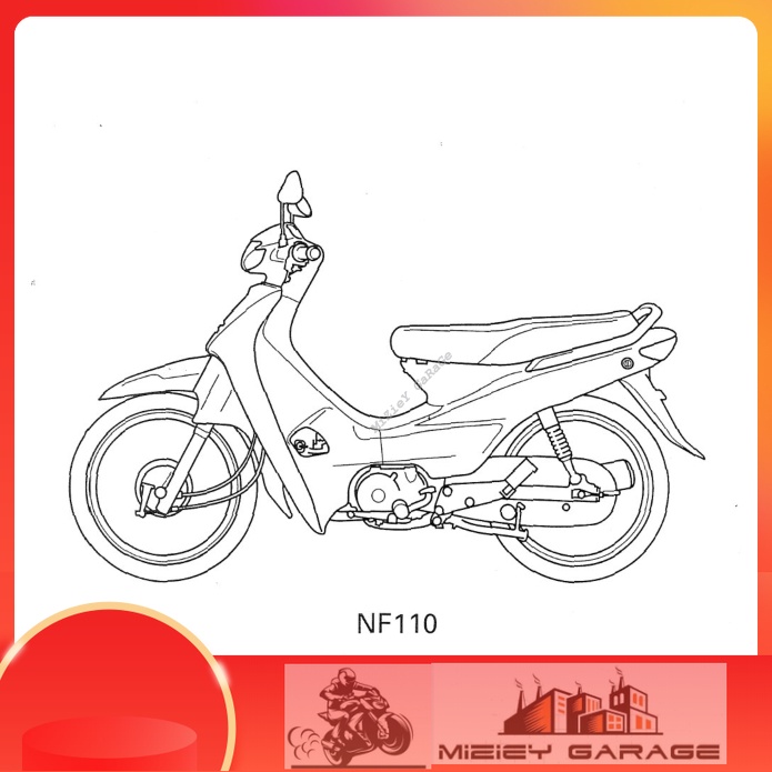 Buku manual Parts Book Honda EX5 Class 1 secara Pdf | Shopee Malaysia