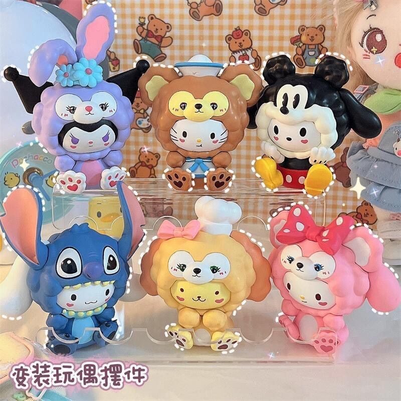 Sanrio Sanrio Melody Cross-Dressing Series Mystery Box Figures Kuromi ...