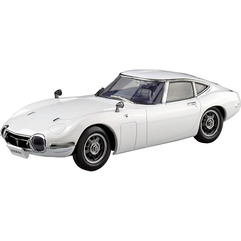 Aoshima Bunka Kyozai Co., Ltd. 1/32 Scale Plastic Model Kit No.06-PW Toyota 2000GT Pegasus White ...