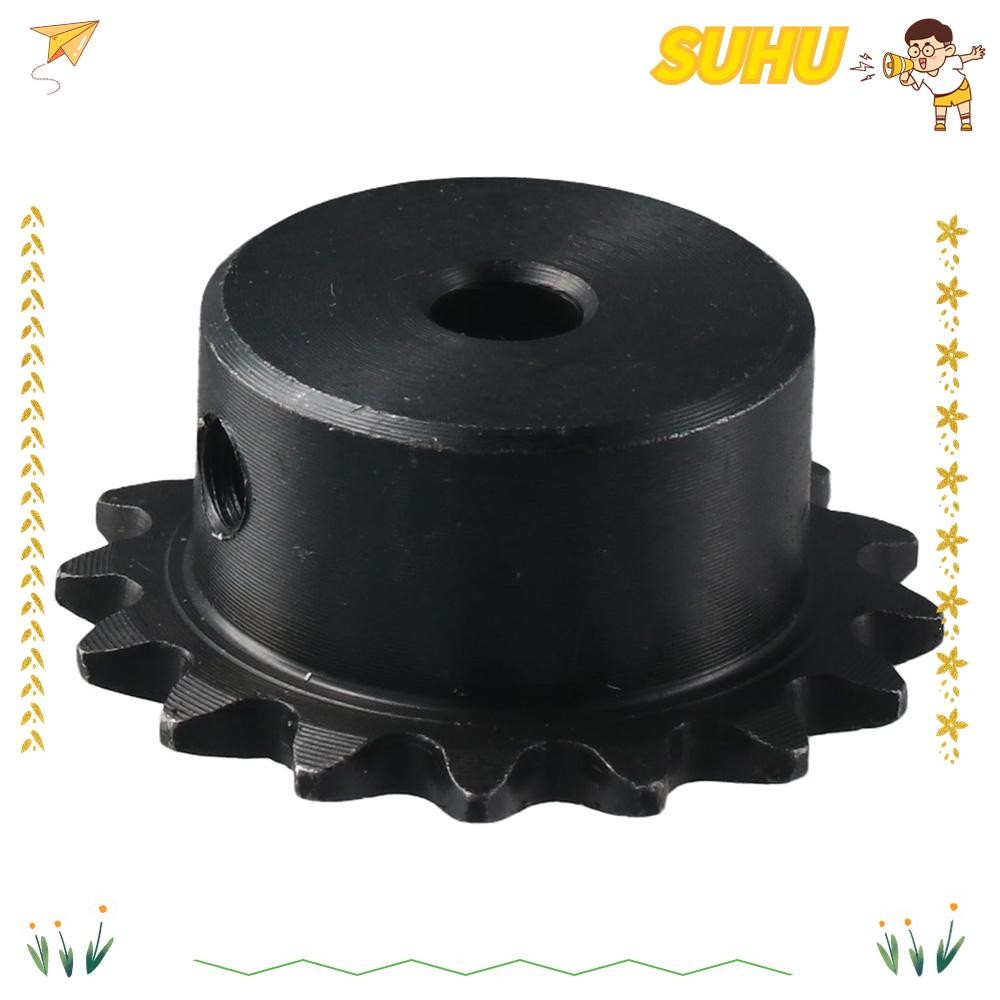 SUHU B Type Hardened Teeth, Single Strand 1/4" Pitch Black Oxide 16 ...