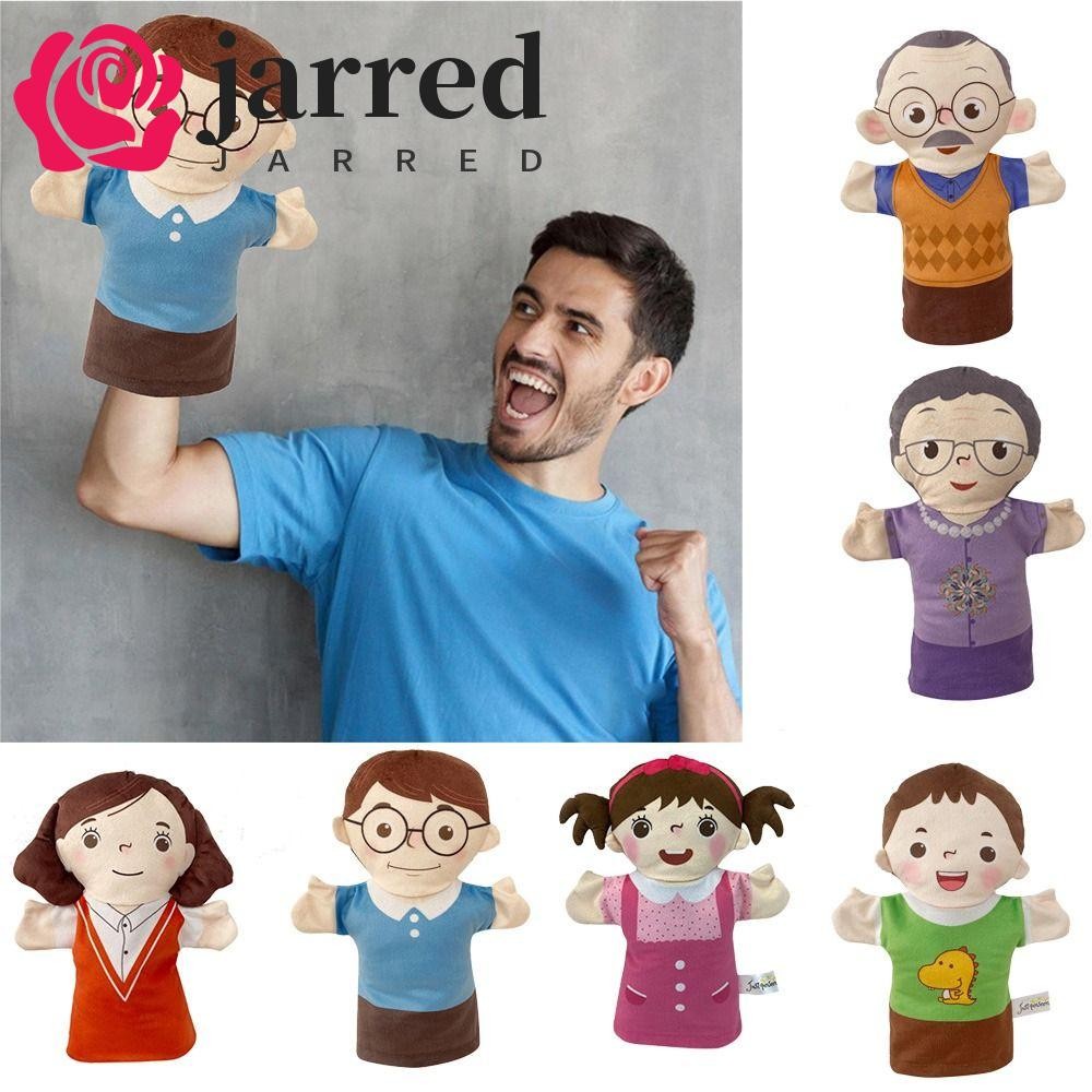 JARRED Children's Hand Puppet, Parent-Child Plush Family Member Puppet ...
