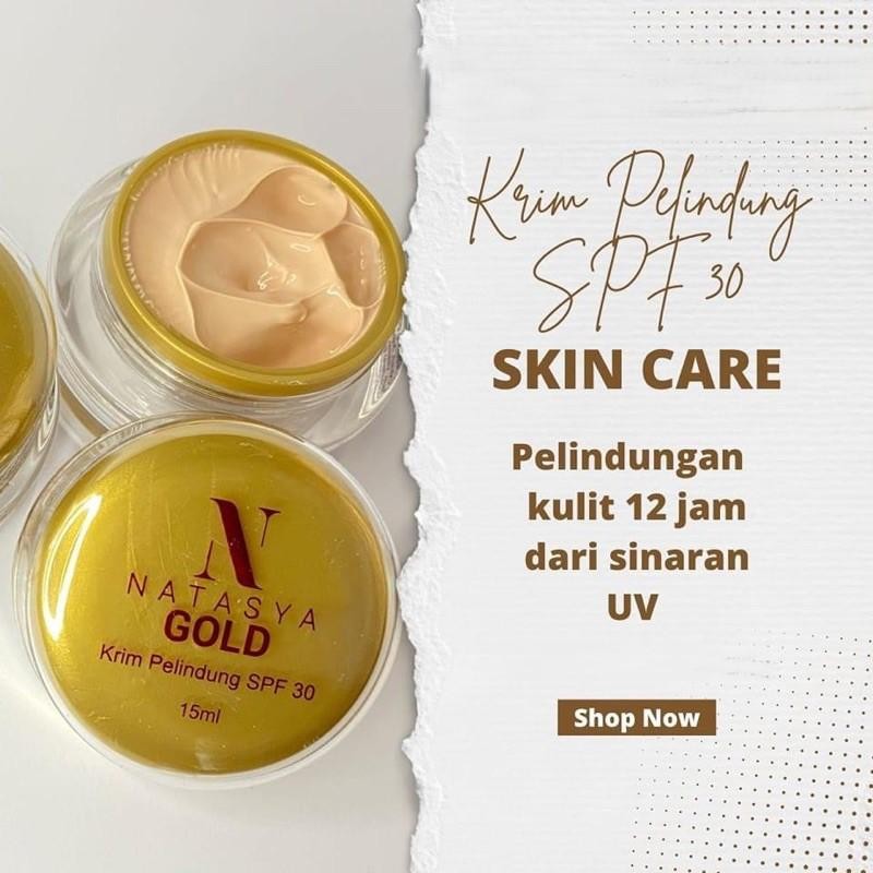 Krim Pelindung SPF 30 Natasya Gold oleh HQ Natasya untuk Kulit Wajah ...
