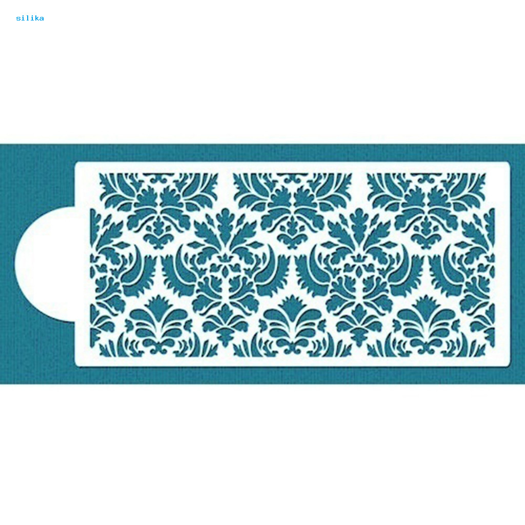 SIH- Plastic Cake Stencil for Bakery Flower Cake Stencil Flower Hollow ...