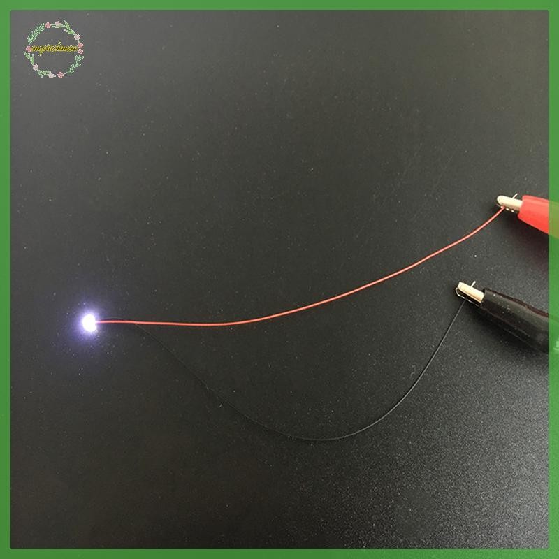 EPMN> 10pcs 0805 FLASHING LED SMD Lamp Wired Micro Litz Led Pre ...