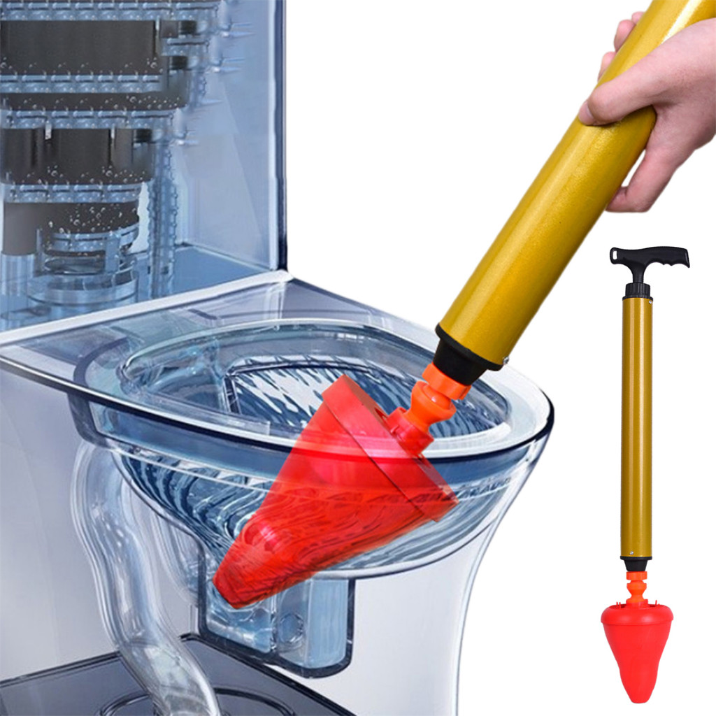 bangla| Heavy-duty Toilet Plunger Clogged Toilet Plunger High-pressure ...